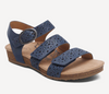 Aetrex Lilly Cutout - Navy | When The Shoe Fits
